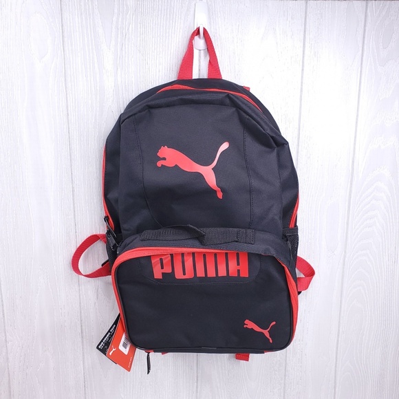 Puma | Accessories | Puma Duo Backpack Lunch Box Combo Nwt | Poshmark